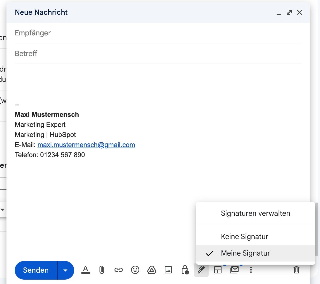 Gmail-Signatur erstellen, ändern und einfügen: So geht's