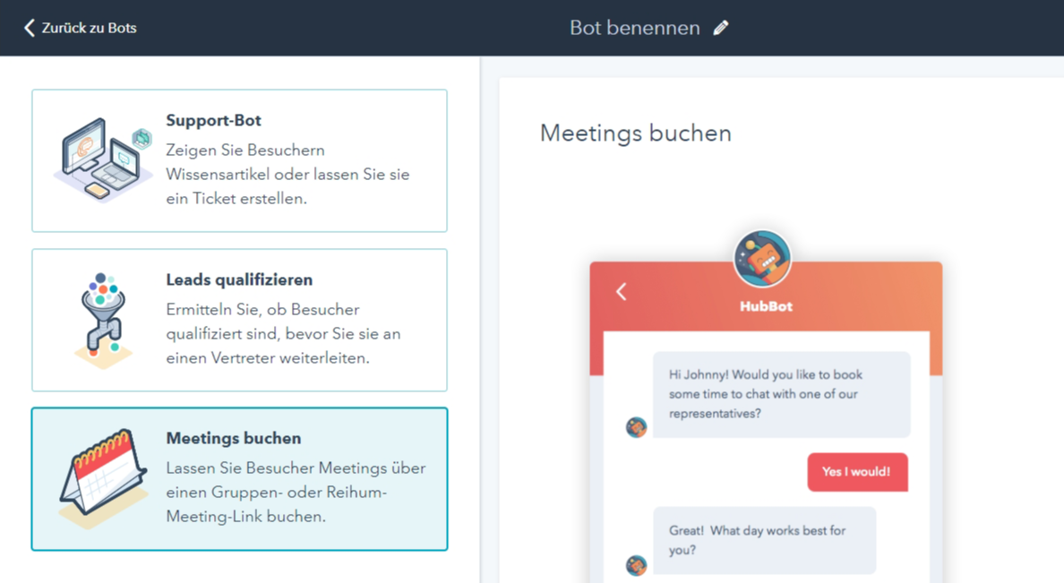 Kostenlose Chatbot-Software | HubSpot