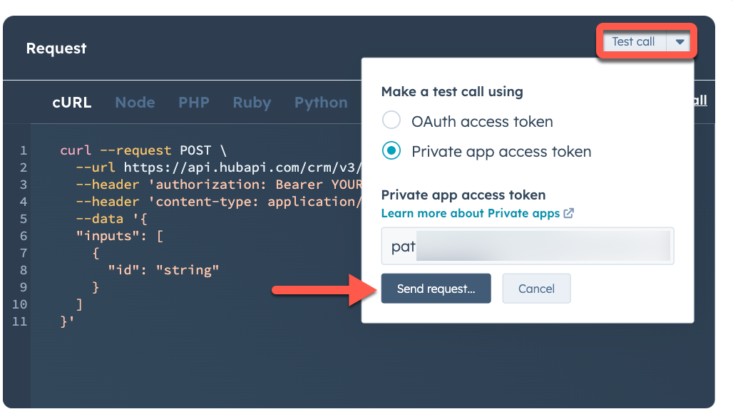 HubSpot-API-Referenz | HubSpot